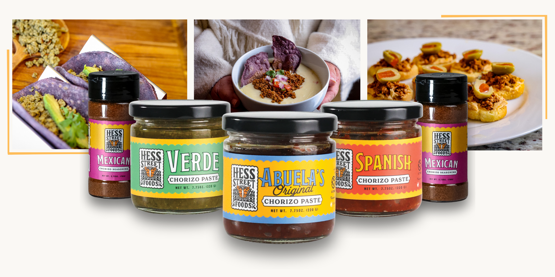 Hess Street Foods - Authentic Mexican Cooking Flavor Seasonings